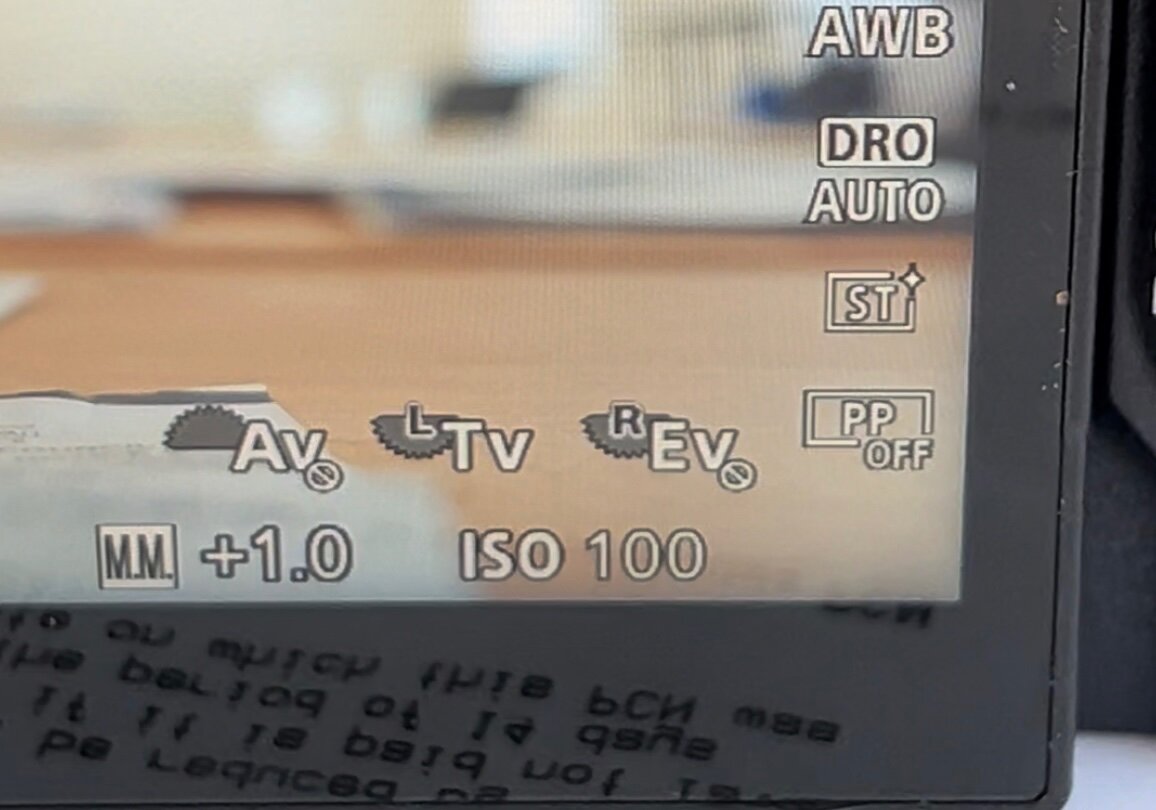 A7R5 won’t allow full manual control in M Mode |﻿ Sony Alpha Full Frame ...