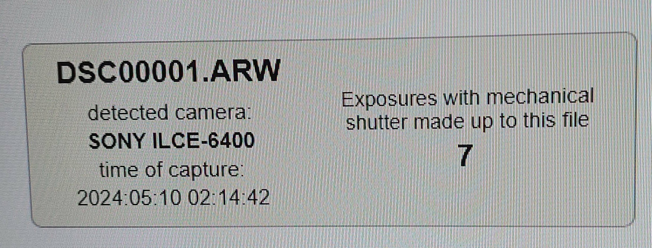 New Camera |﻿ Sony Alpha APS-C and NEX Cameras